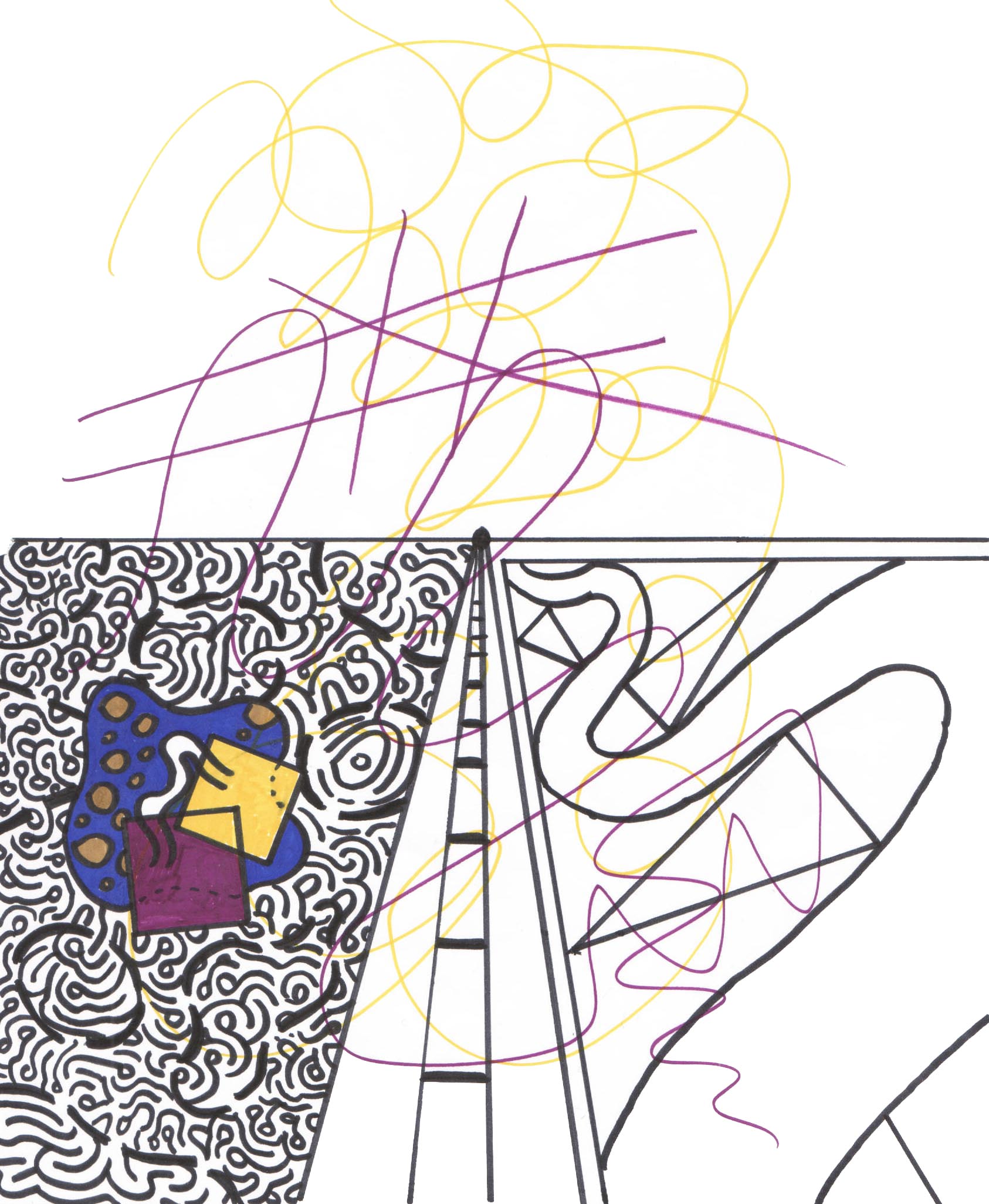 First Scribble – Maze Structure